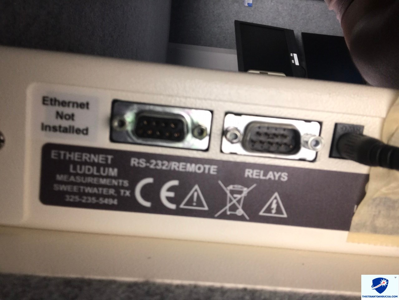 May giam sat suat lieu phong xa Ludlum model 375 area monitor 511